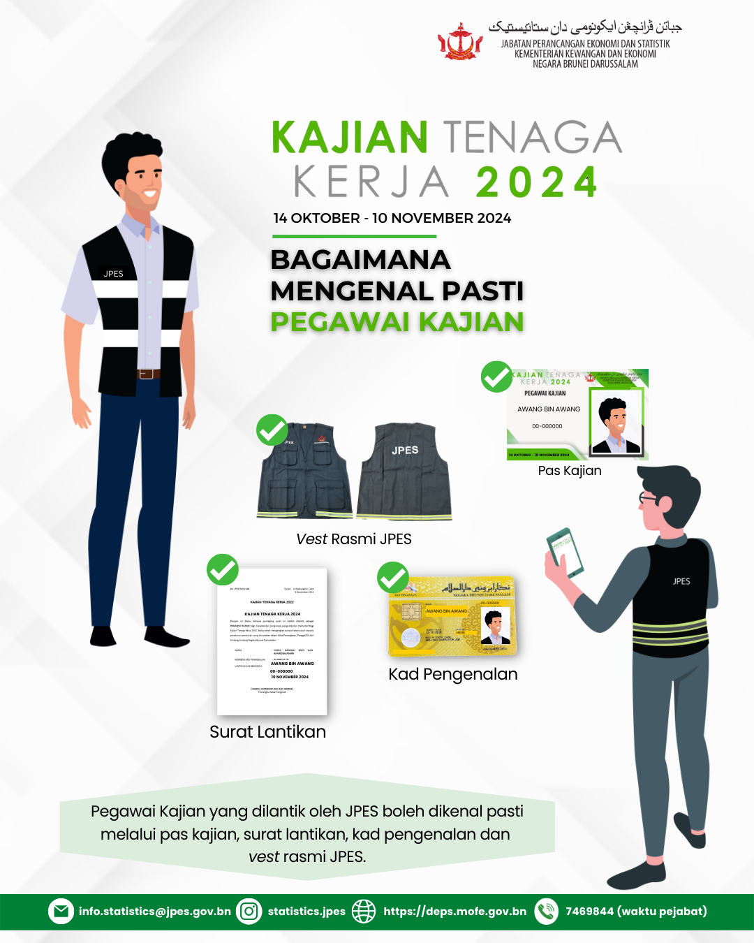 Department of Economic Planning and Statistics - Kajian Tenaga Kerja 2024